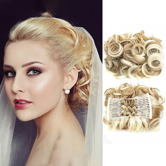 BBIDSW | Accessories | Nwt Messy Bun Hair Extensions | Poshmark